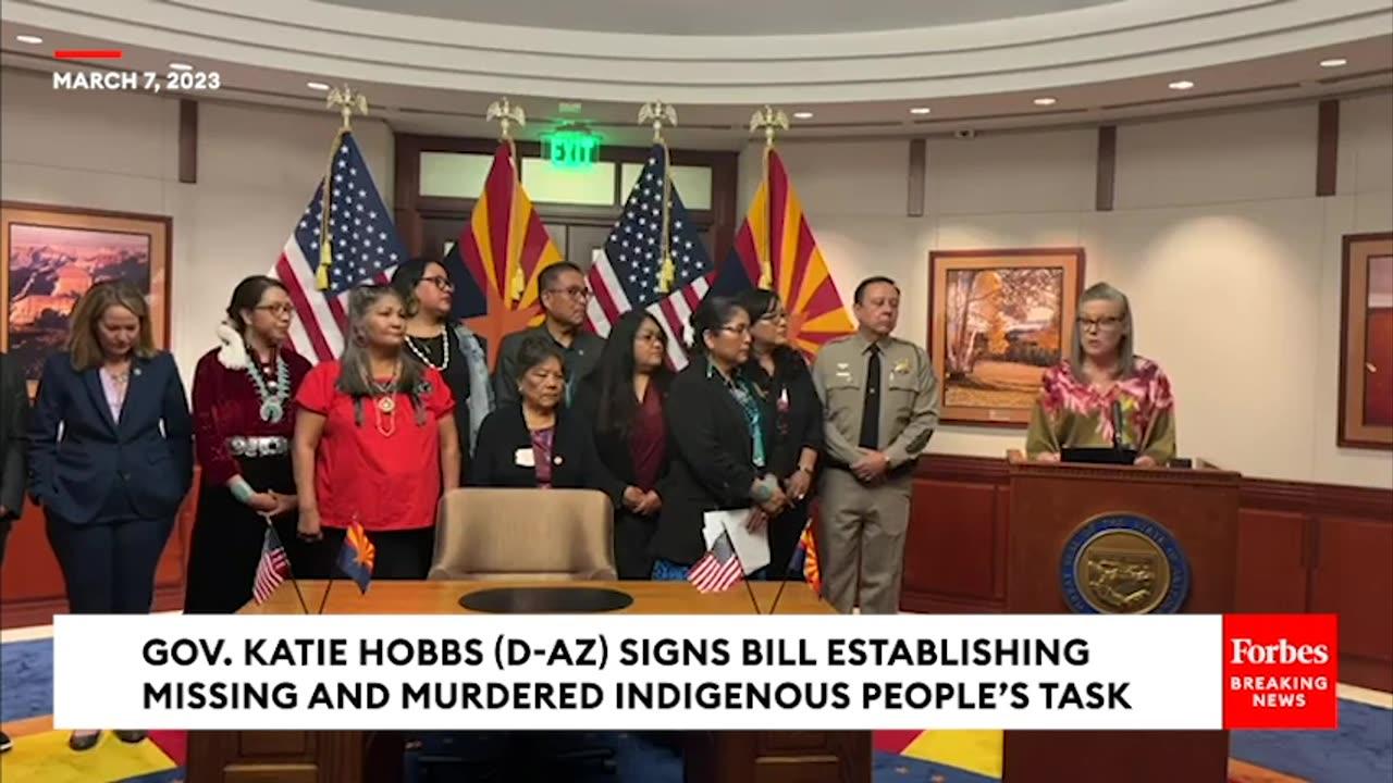 Arizona Gov. Katie Hobbs Signs Order - One News Page VIDEO
