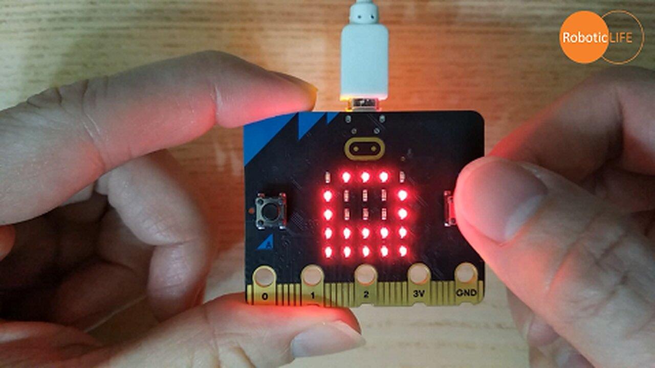 micro:bit V2 STEM-Touch Lock 觸摸解鎖 - One News Page VIDEO