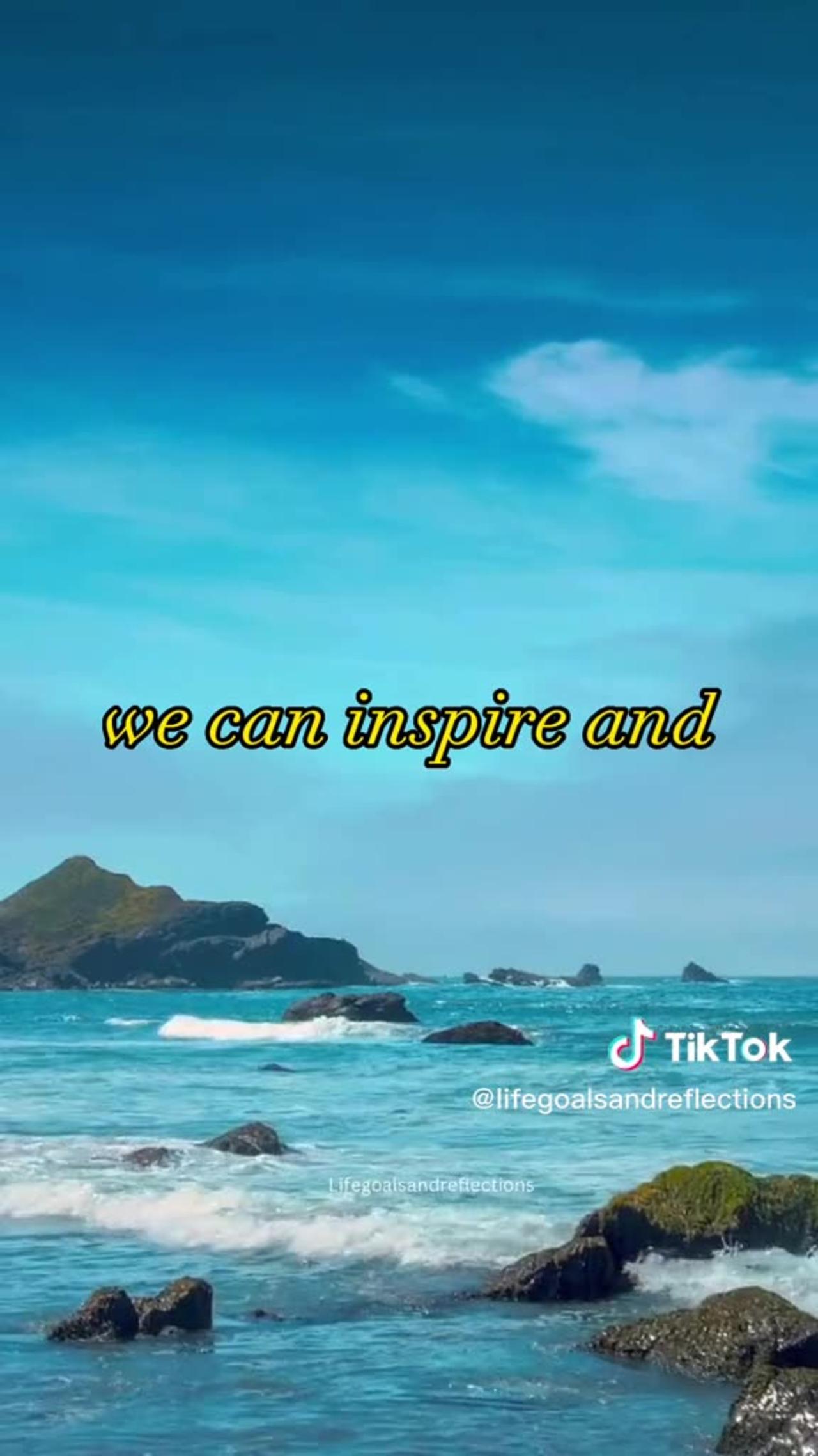 Can we inspire others? - One News Page VIDEO