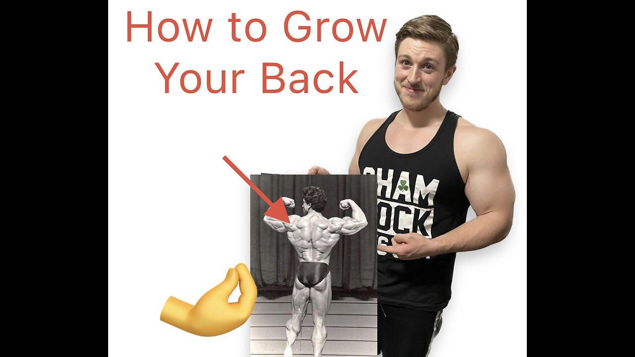 BIG BACK tips and tricks (Full Workout) - One News Page VIDEO