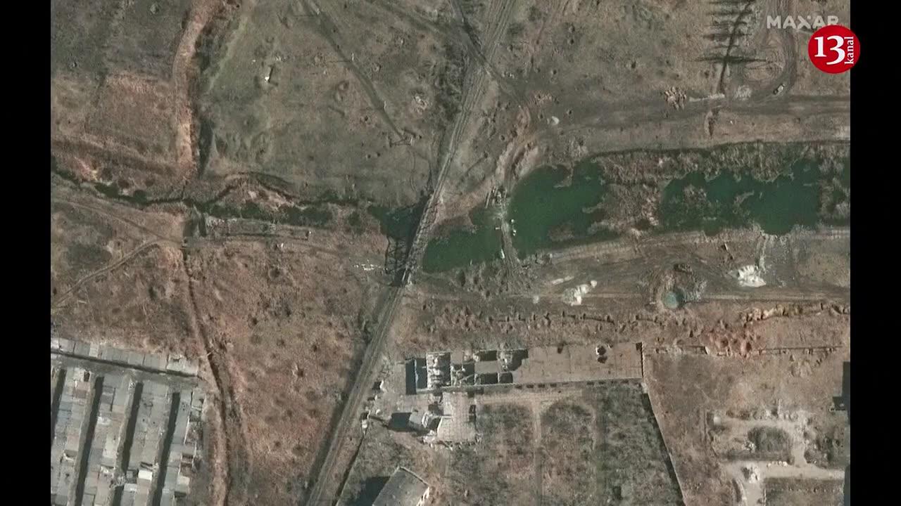 Sattellite images show destruction in Bakhmut - One News Page VIDEO