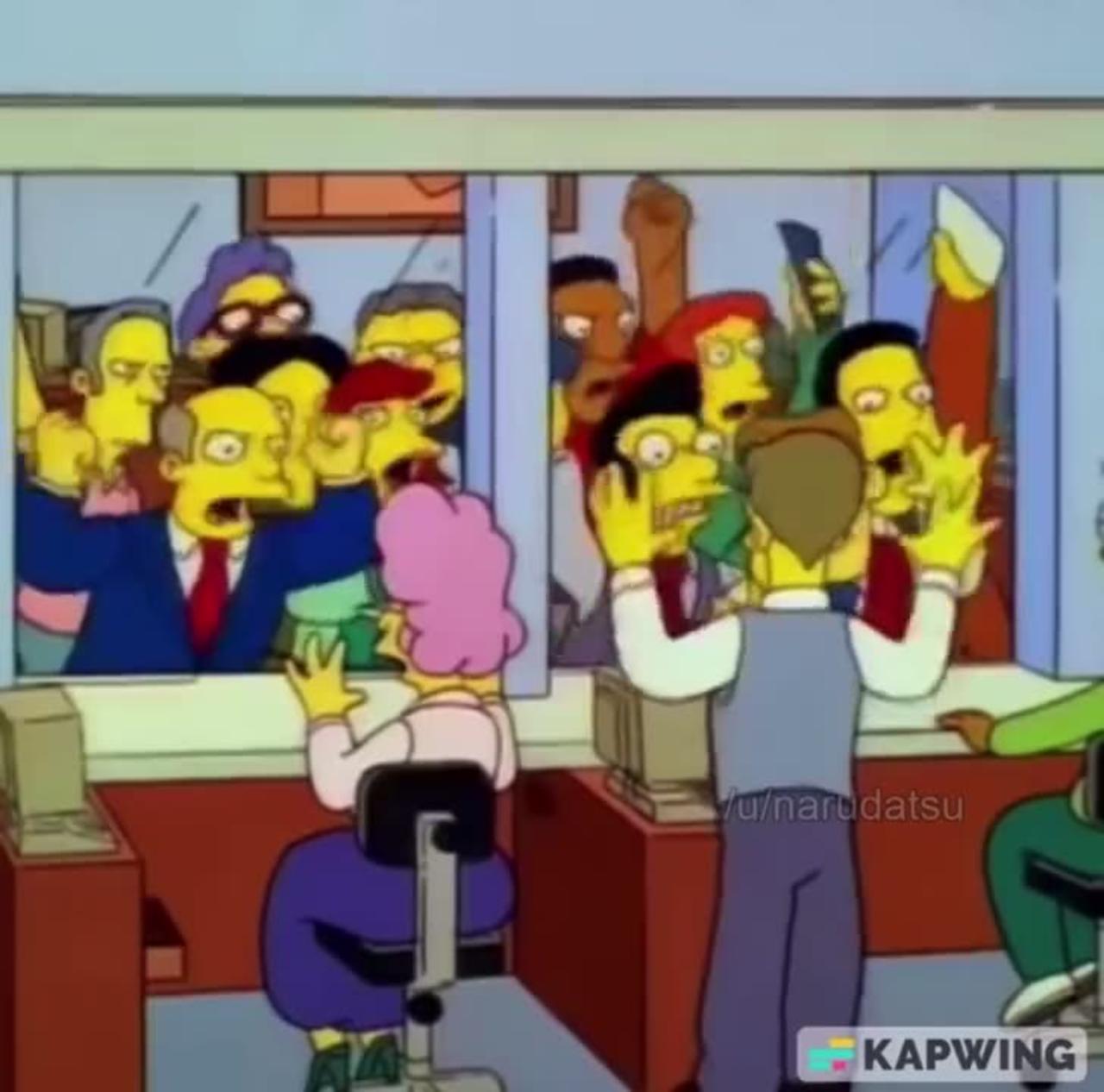 Silicone Valley Bank Run: Simpsons - One News Page VIDEO