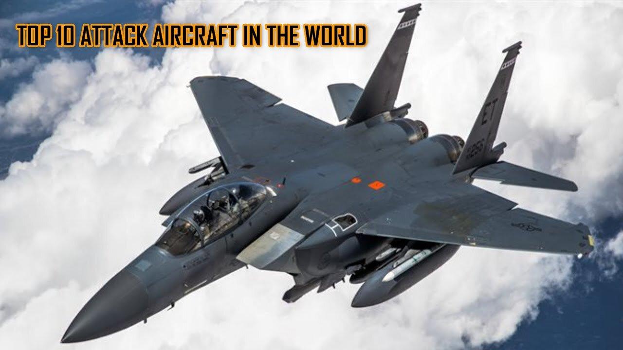 Top 10 Attack Aircraft in the World | Best - One News Page VIDEO