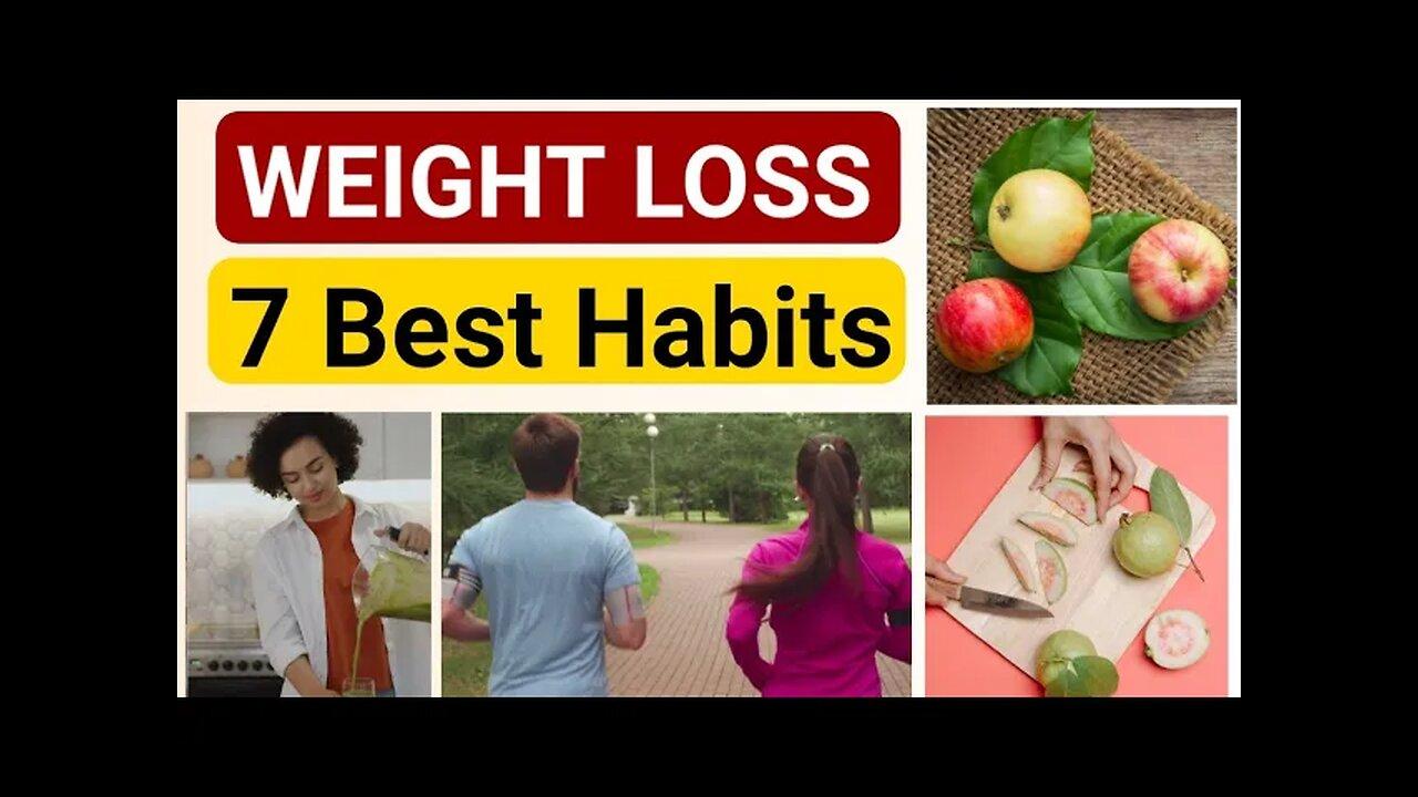 7 Most Important Healthy Habits to Lose Weight - One News Page VIDEO