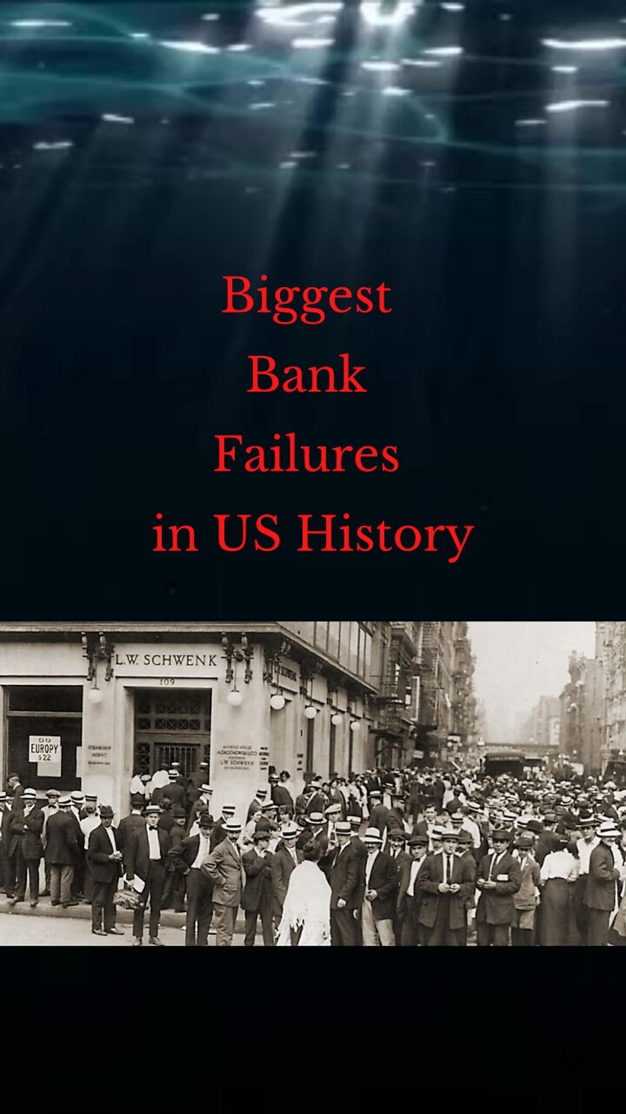 Biggest Bank Failures in US History - One News Page VIDEO