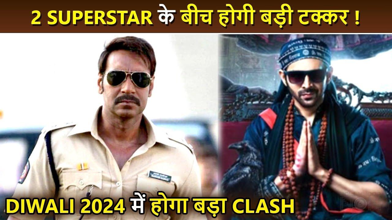 Ajay Devgn And Kartik Aaryan's BIG CLASH In - One News Page VIDEO