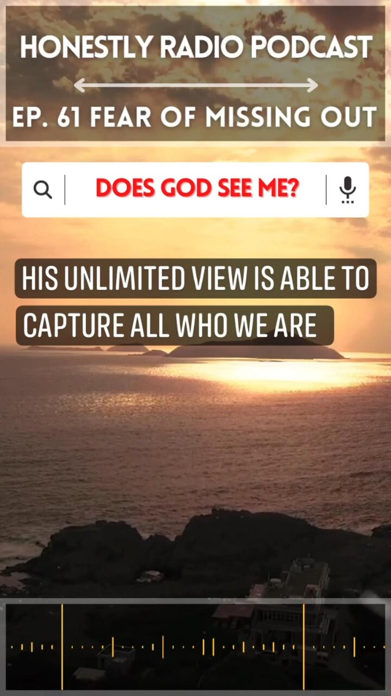 God doesn’t see things the way you see them. - One News Page VIDEO