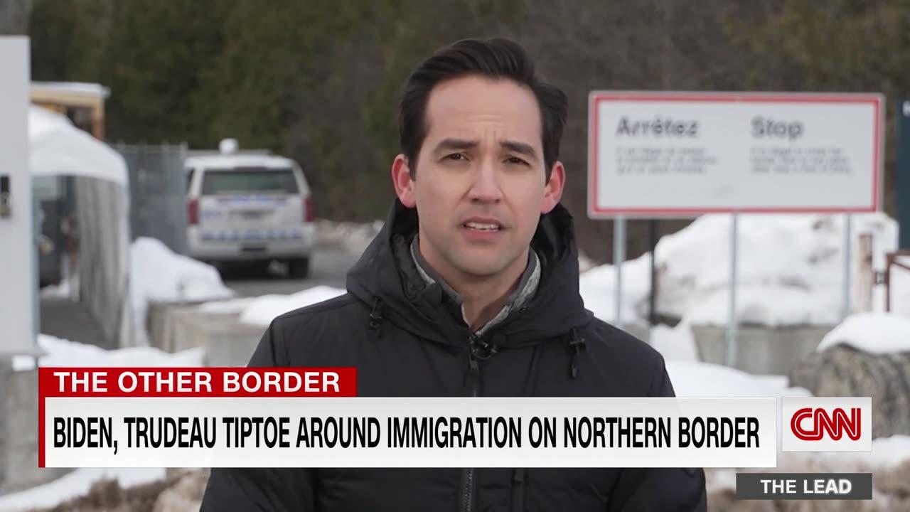 CNN follows migrants illegally entering Canada - One News Page VIDEO