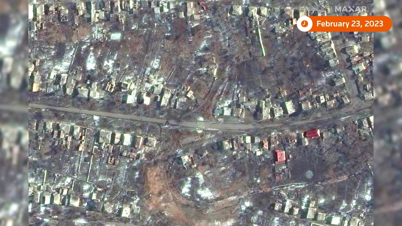 Satellite images show the destruction in Bakhmut - One News Page VIDEO