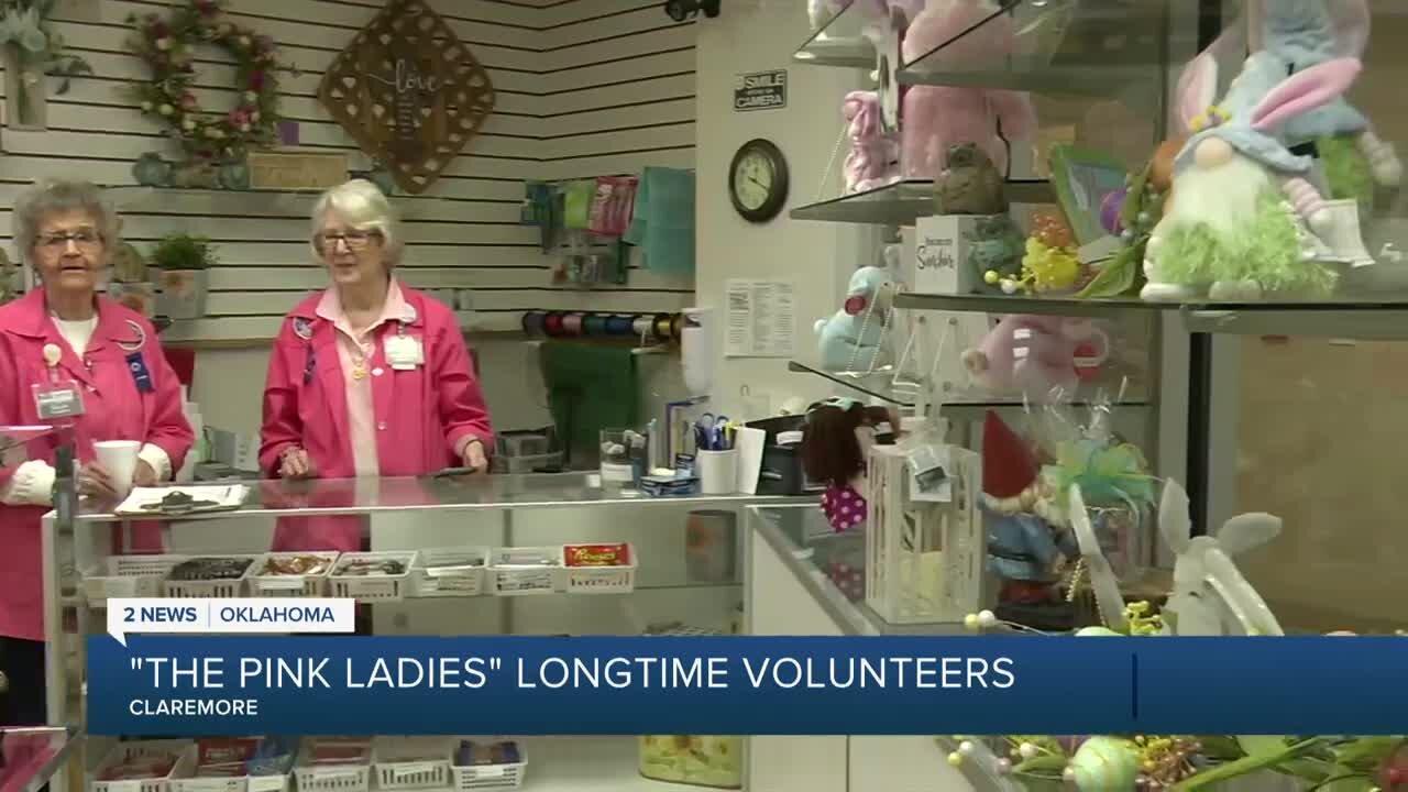"The Pink Ladies" Longtime Volunteers - One News Page VIDEO