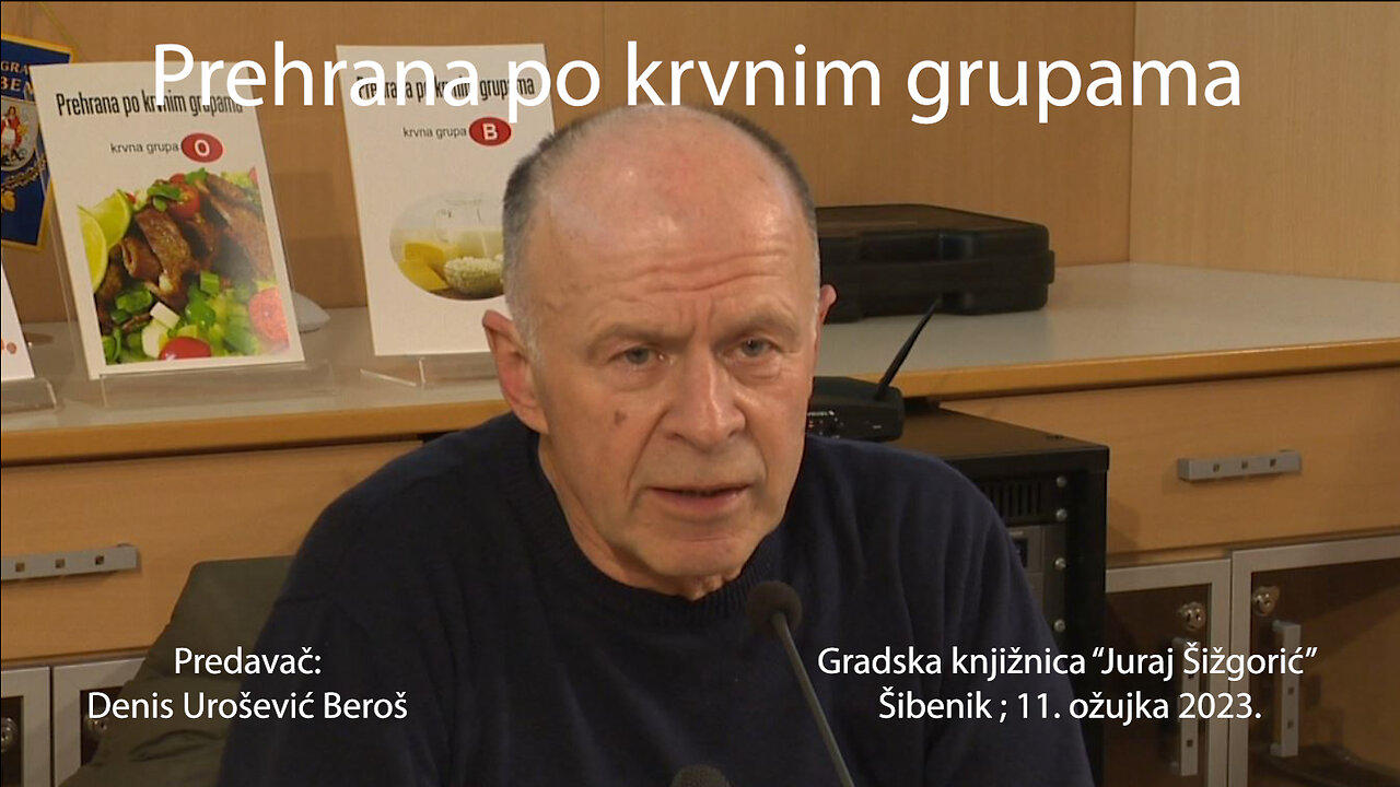 Prehrana po krvnim grupama - Denis Beroš - - One News Page VIDEO