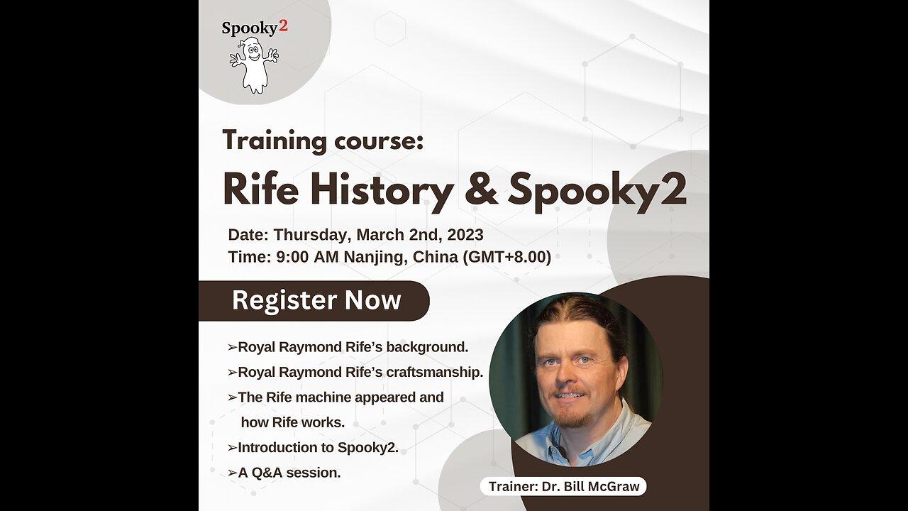 History of RIfe and Spooky2 - One News Page VIDEO