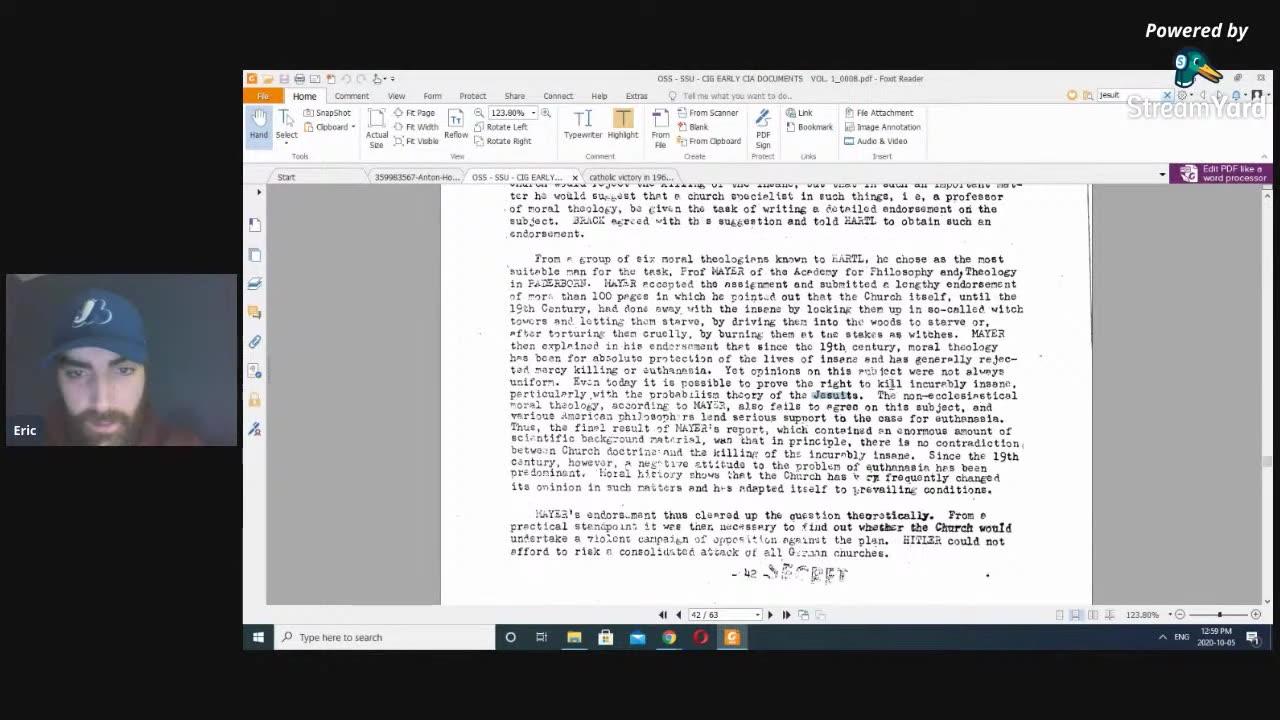 Albert Hartl the "ex Catholic priest Nazi - One News Page VIDEO