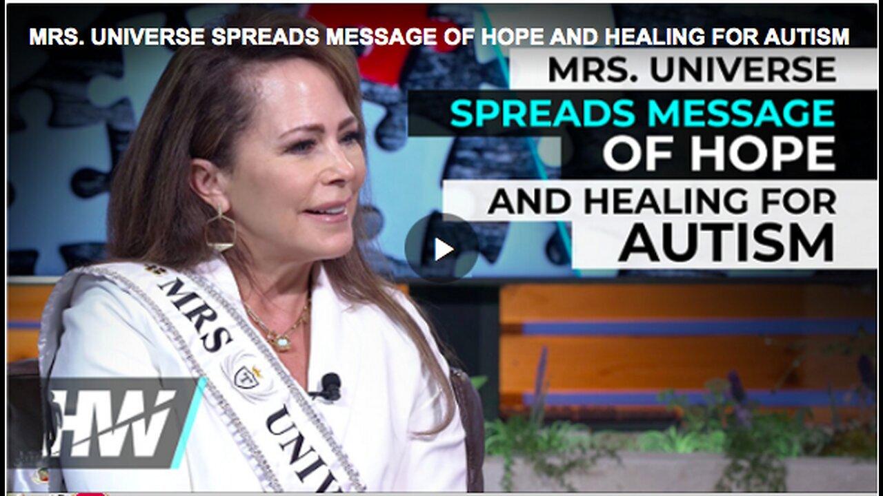 Mrs. Universe and autism activist Heidi Scheer - One News Page VIDEO