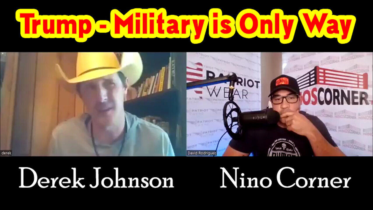 Derek Johnson& David Nino - Trump - Military - One News Page VIDEO