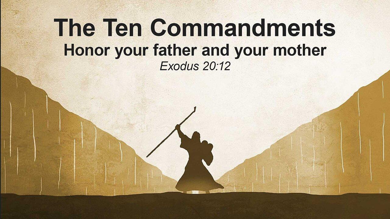 The 10 Commandments - Honor your father and your - One News Page VIDEO