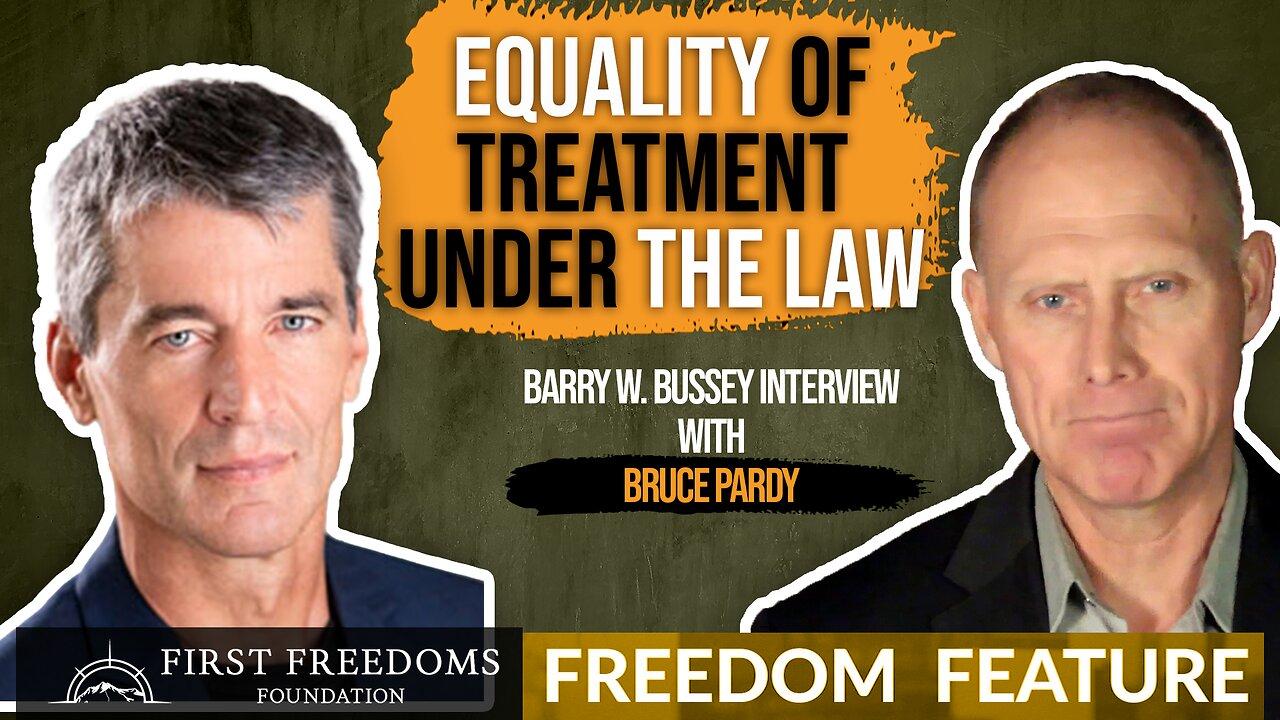 Equality of Treatment Under the Law - Interview - One News Page VIDEO