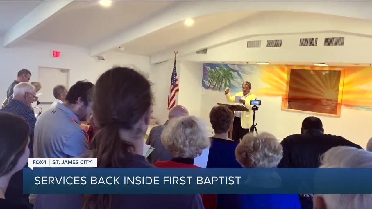 A St. James City church is back open after - One News Page VIDEO