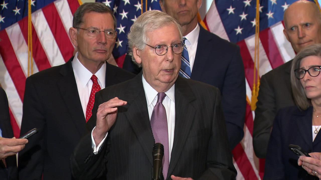 Sen. McConnell says he is eager to get back to - One News Page VIDEO