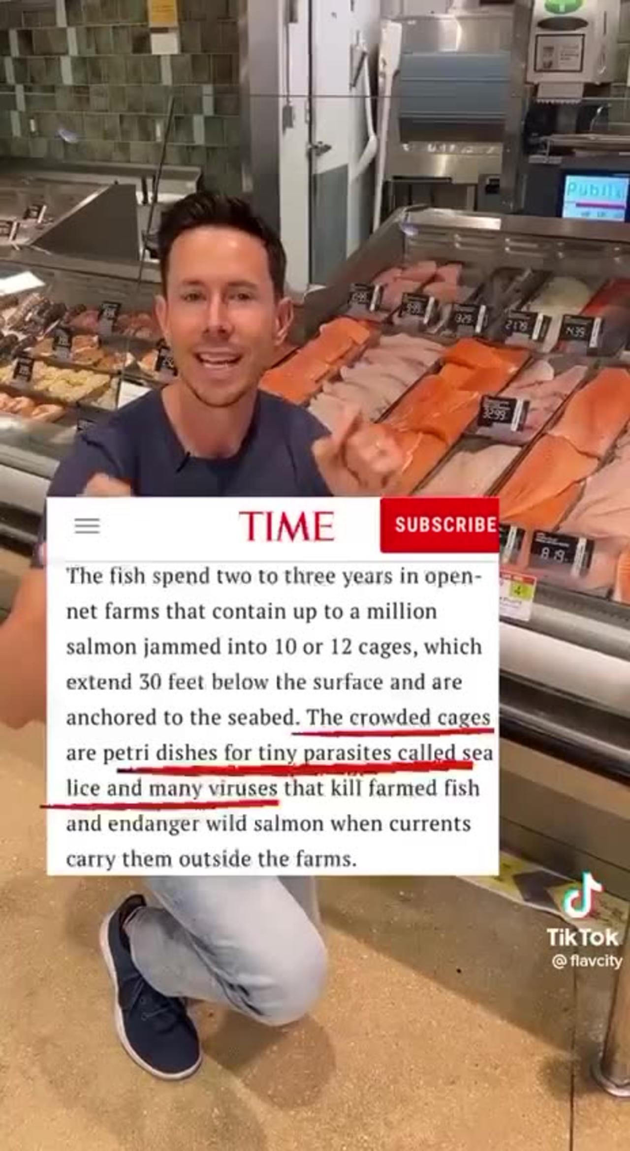 Dangers of farm raised fish and why you should - One News Page VIDEO