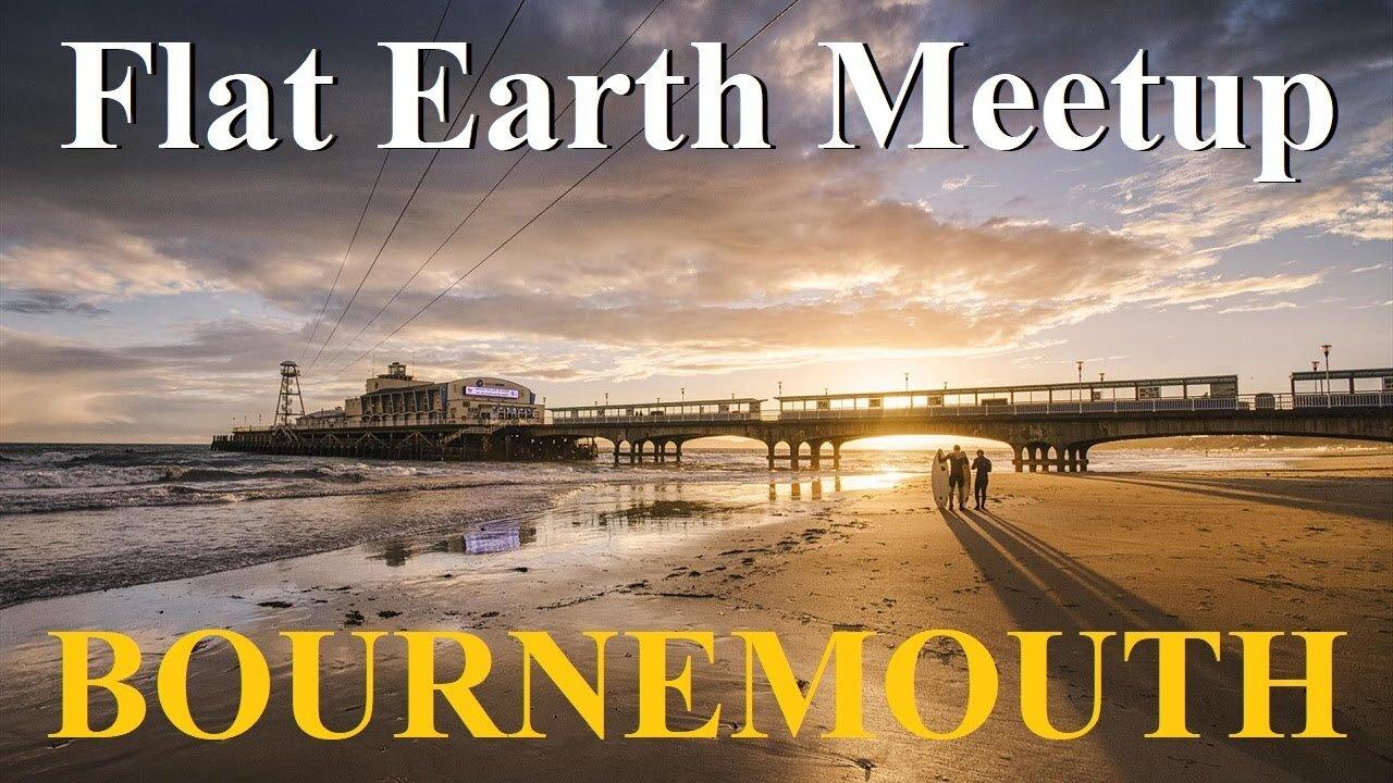 Flat Earth meetup Bournemouth UK March 28, 2023 - One News Page VIDEO