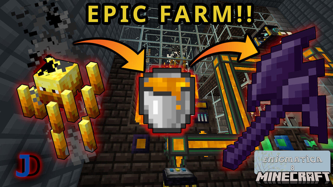 Blazing Blood Farm! - Minecraft Enigmatica 8 - - One News Page VIDEO