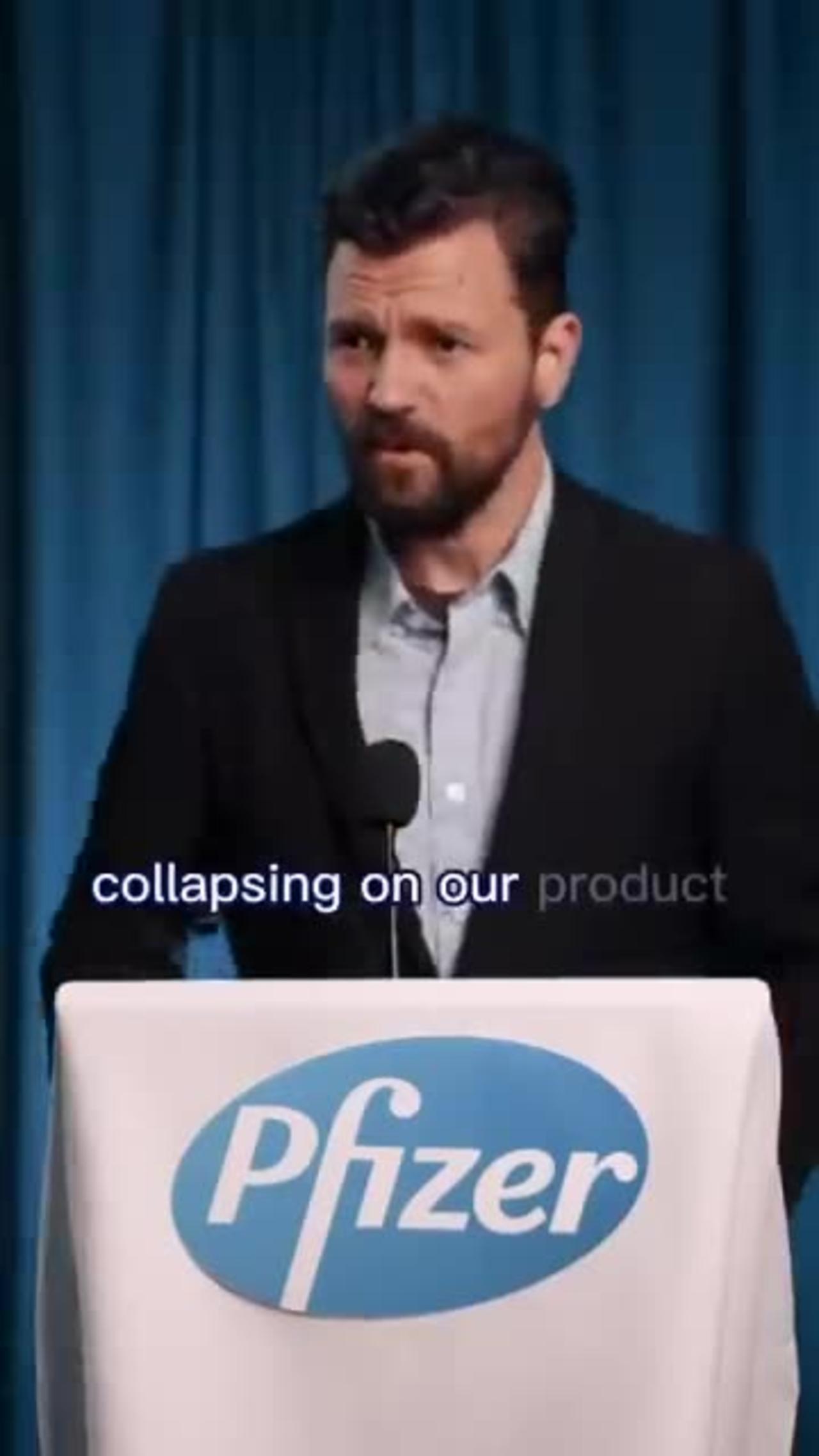 Pfizer Unable To Finish Press Conference As - One News Page VIDEO