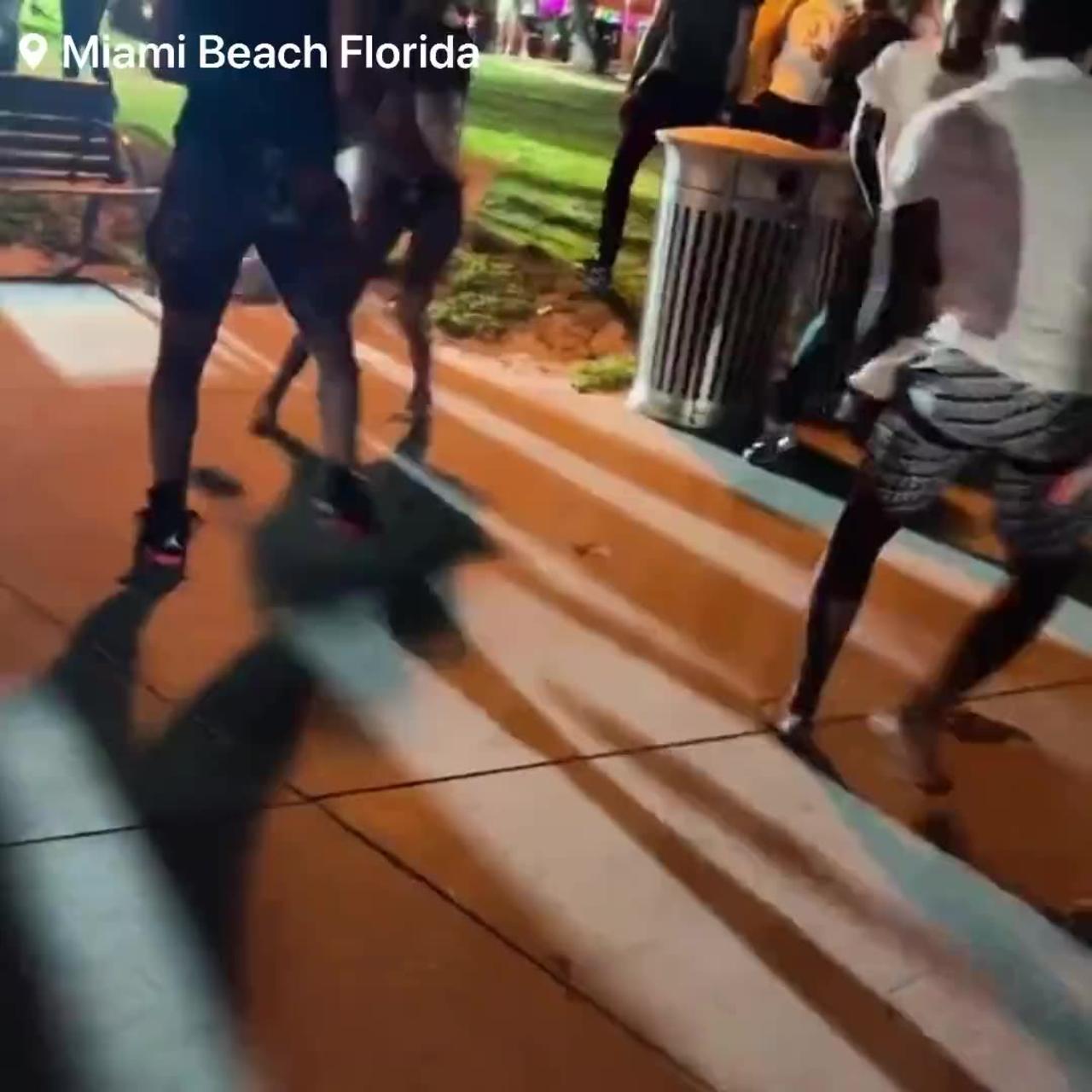 People Rioting During Spring Break in Miami - One News Page VIDEO