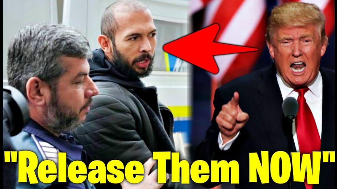 Andrew Tate Getting Released By USA (Huge - One News Page VIDEO