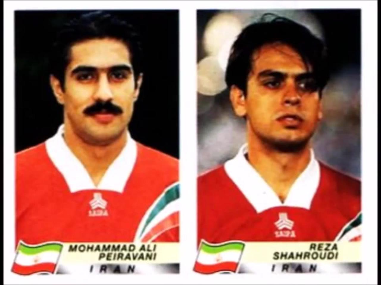 PANINI STICKERS IRAN TEAM WORLD CUP 1998 - One News Page VIDEO