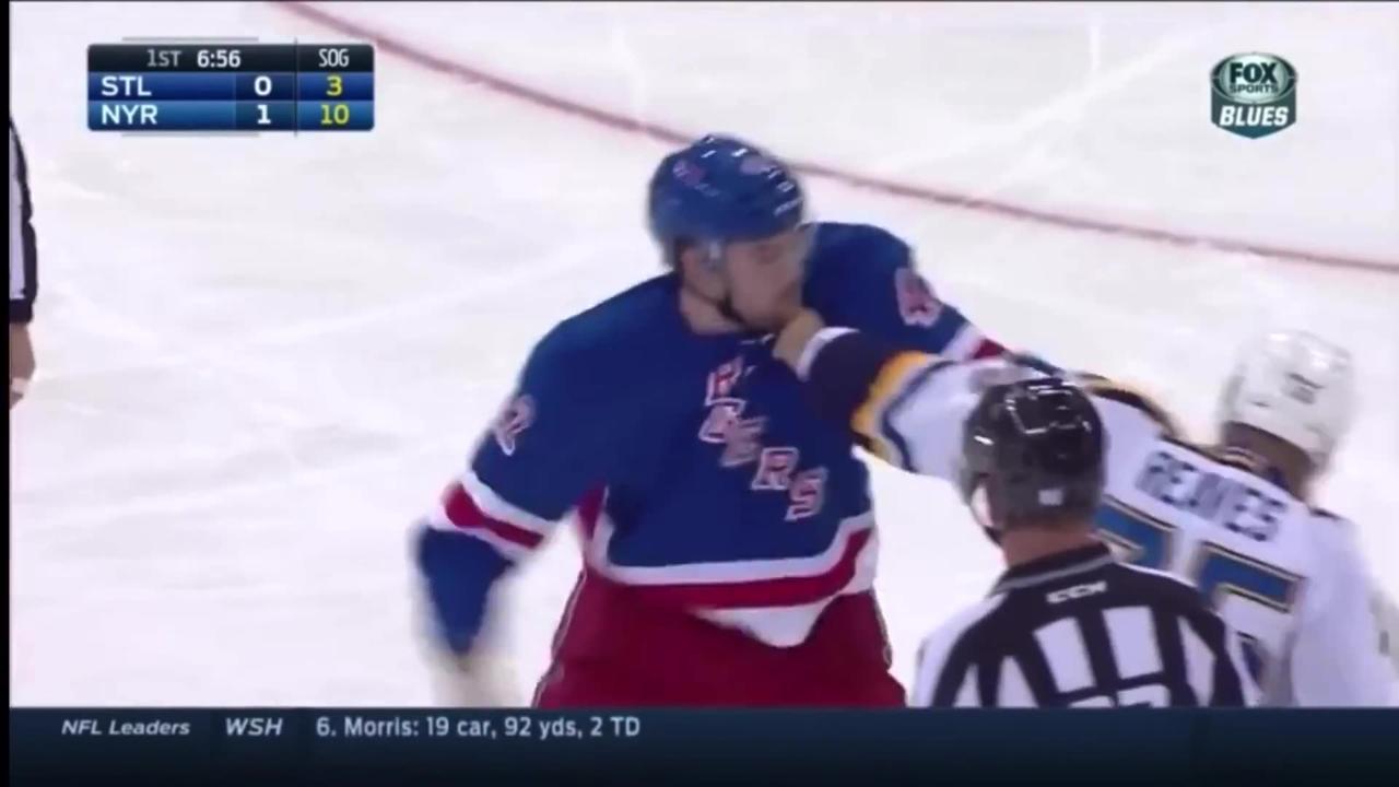 SPORTS FIGHTS - St. Louis Blues hockey fight - One News Page VIDEO