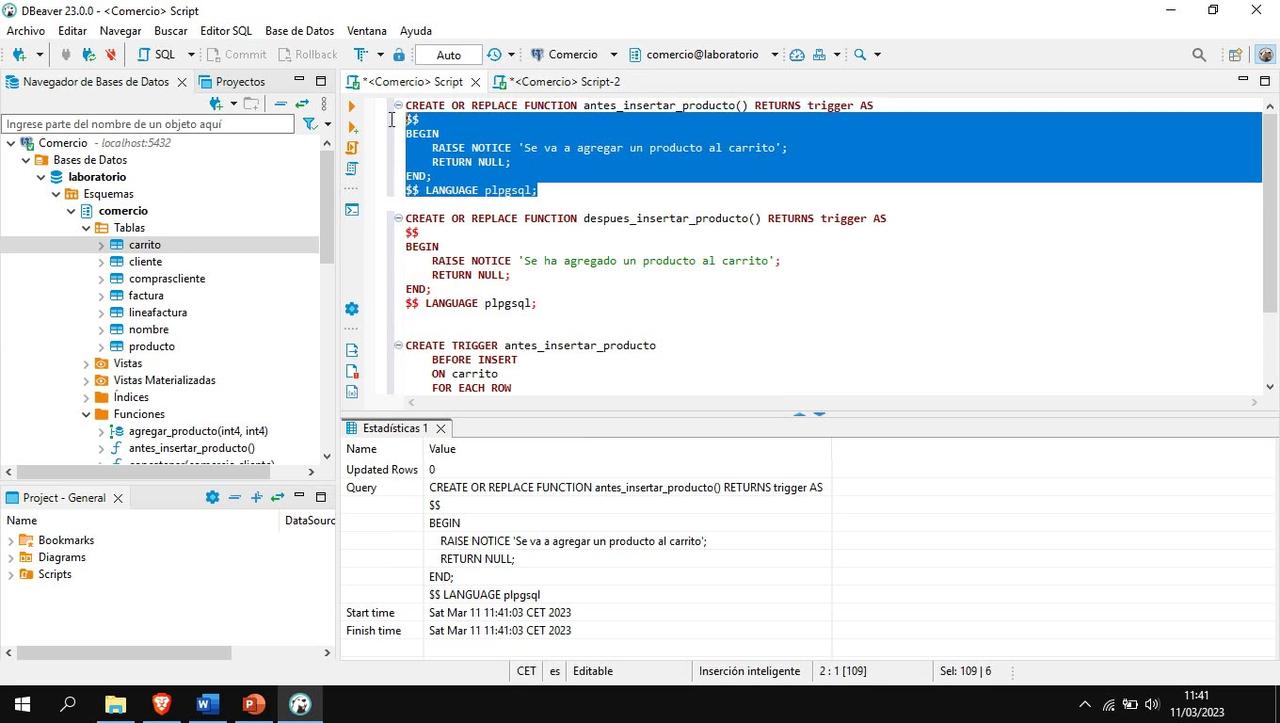 Lenguaje SQL y PostgreSQL parte 30. Triggers o - One News Page VIDEO