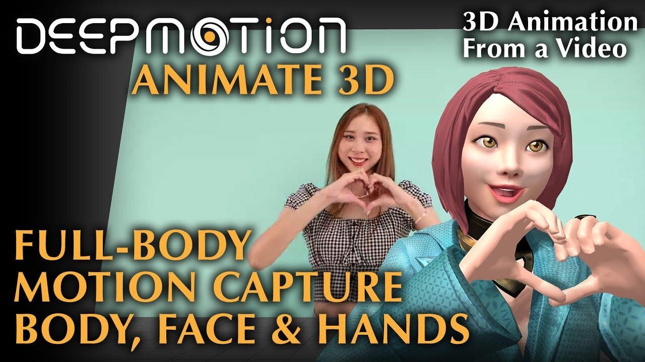 DeepMotion: Markerless Motion Capture | - One News Page VIDEO