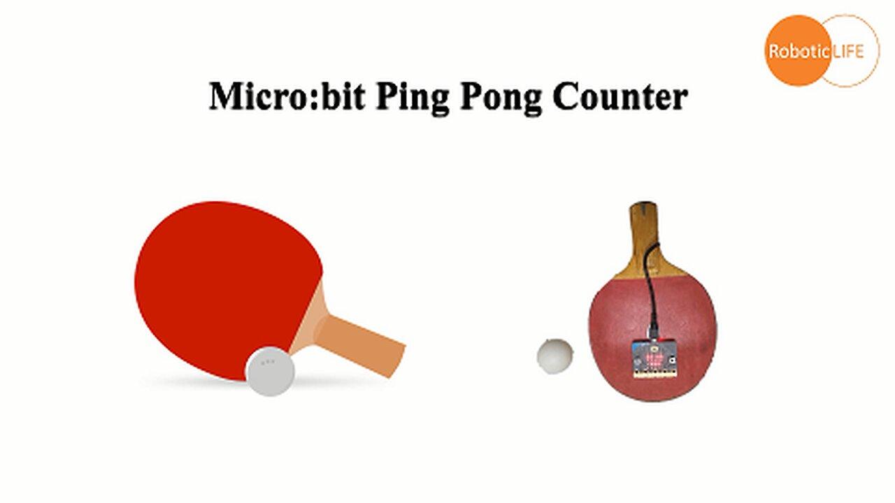 micro:bit + Toy - Ping Pong Counter - One News Page VIDEO