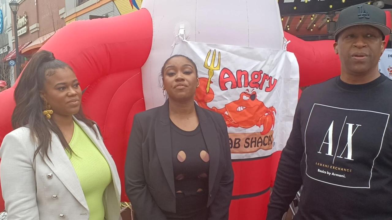 Black owners celebrate Angry Crab Shack grand - One News Page VIDEO
