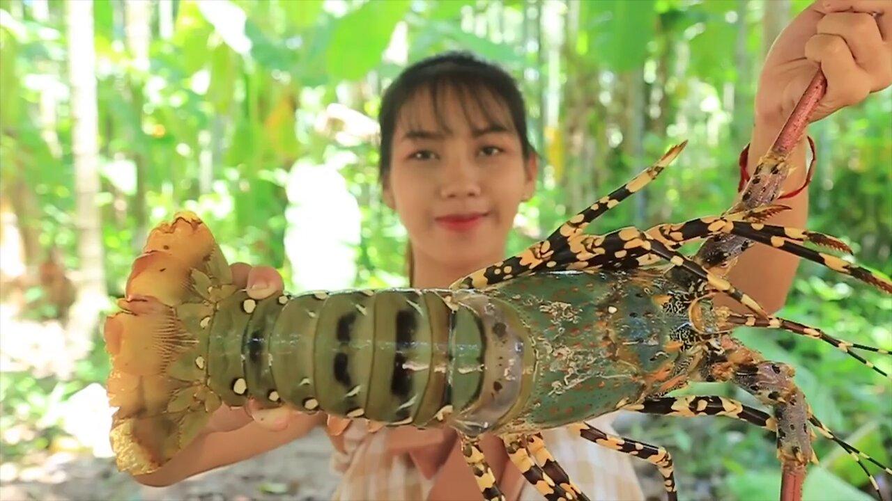Delicious GIANT RAINBOW LOBSTER Recipe - Cooking - One News Page VIDEO