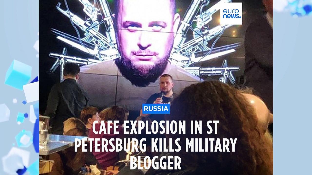 Russian blogger killed in an explosion at a cafe - One News Page VIDEO