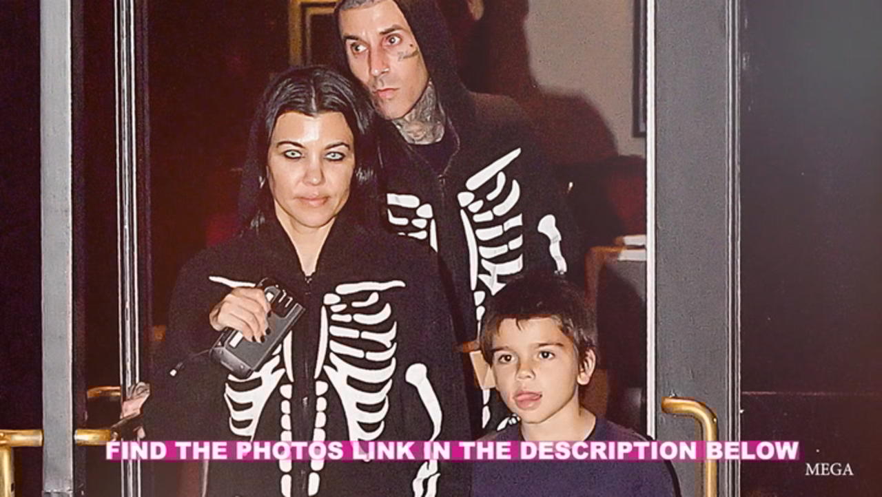 Reign Disick Twins With Mom Kourtney In Blonde - One News Page VIDEO