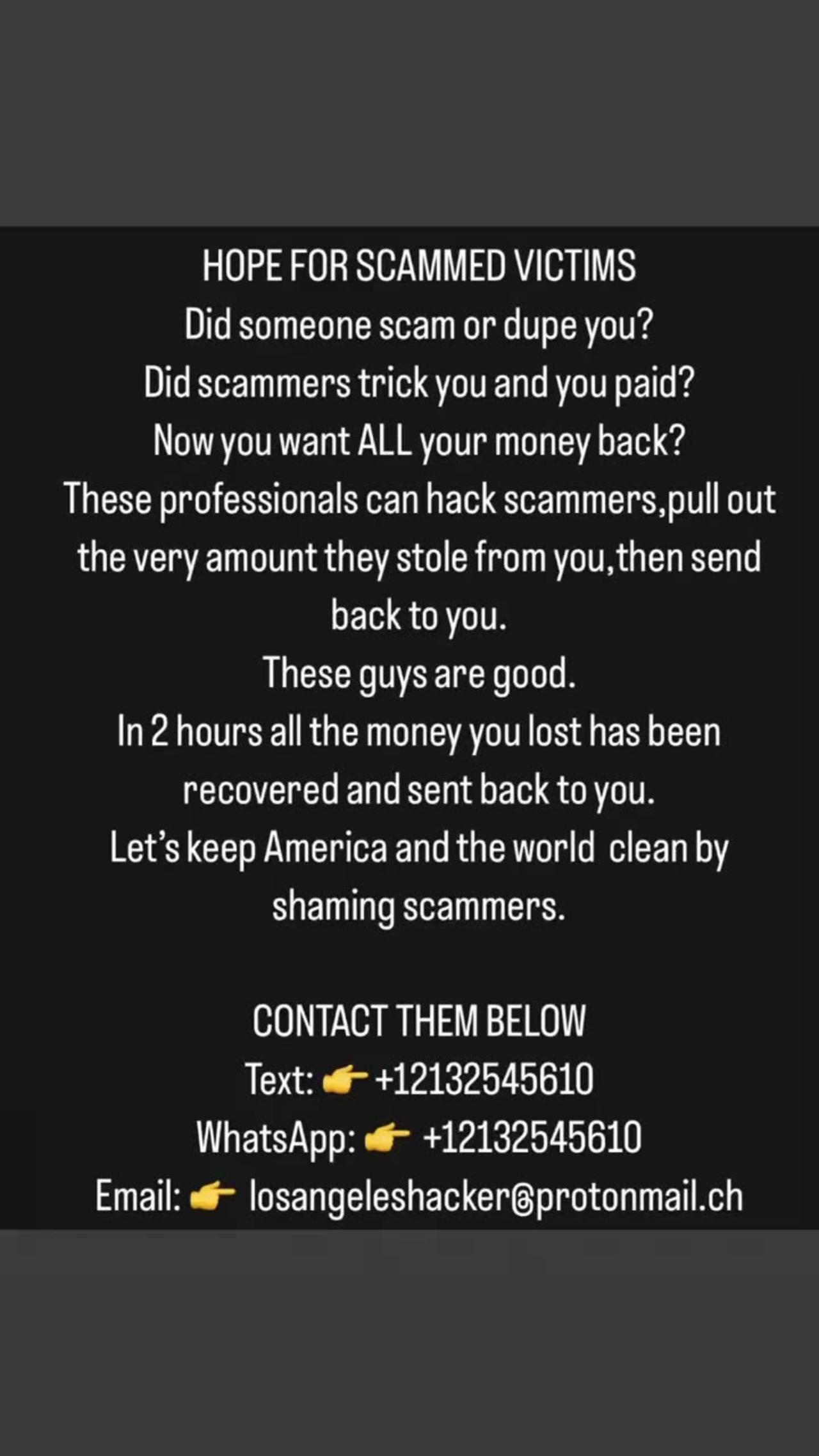 Hope For Scam Victims - One News Page VIDEO