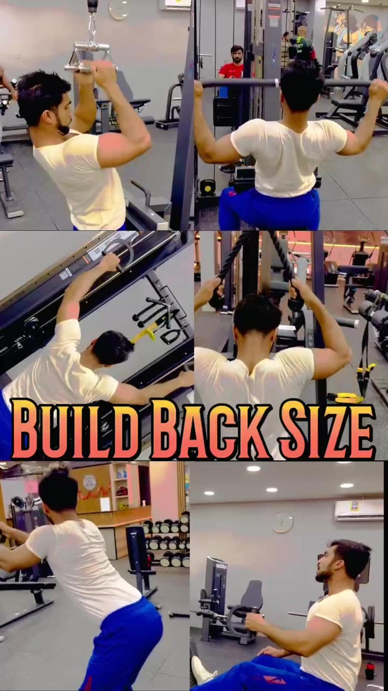 Back workout - One News Page VIDEO