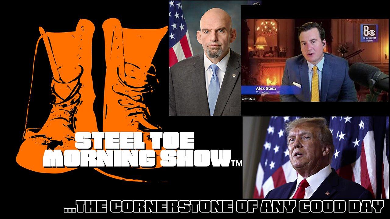 Steel Toe Morning Show 04-03-23: The Great Trump - One News Page VIDEO