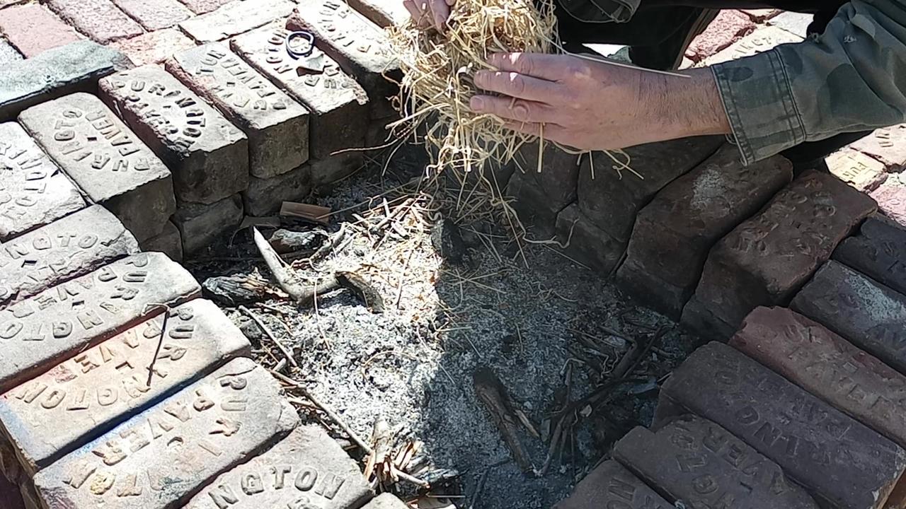 Flint and steel fire making! - One News Page VIDEO