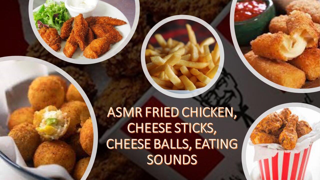 ASMR FRIED CHICKEN, CHESSE BALLS, CHEESE STICKS, - One News Page VIDEO
