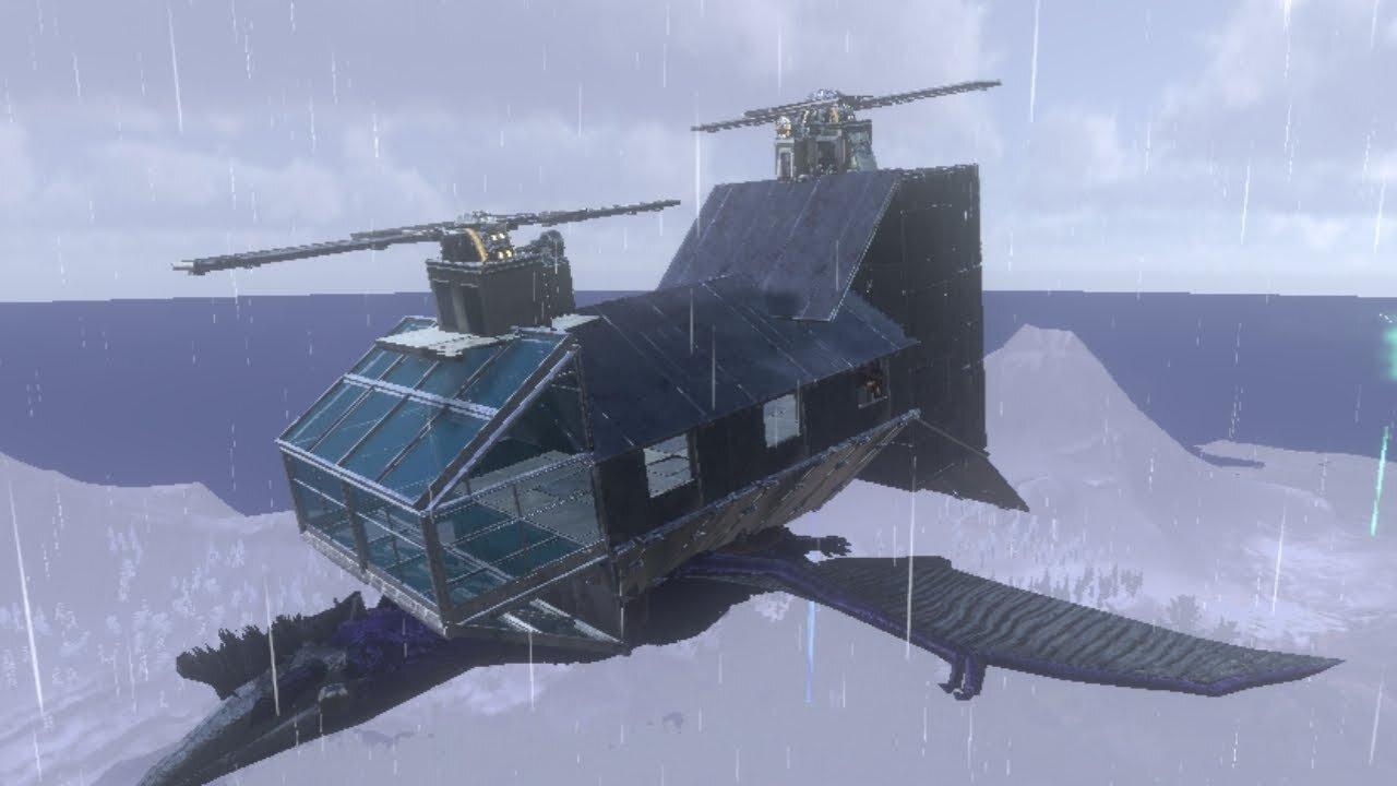 Quetz Chinook Cargo Helicopter Build Tutorial - - One News Page VIDEO