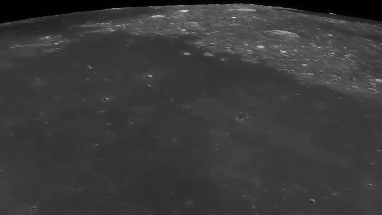 Moon - Close Up View - Real Sound. HD - One News Page VIDEO