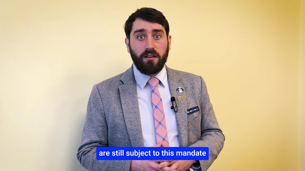 Representative David Boyer on Vaccine Mandates - One News Page VIDEO