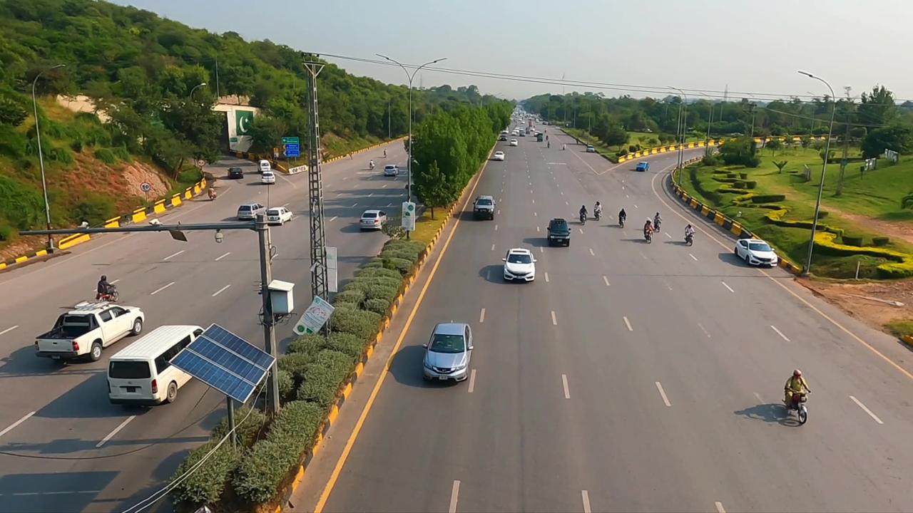 The most highway in Pakistan.... - One News Page VIDEO