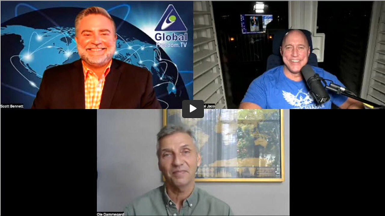 Michael Jaco, Ole Dammegard, and Scott Bennett - - One News Page VIDEO