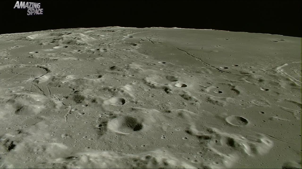 The Moon Orbit The Lunar Surface One News Page Video
