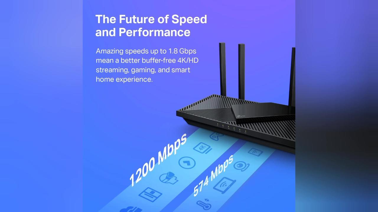 TP-Link AX1800 WiFi 6 Router (Archer AX21) – - One News Page VIDEO